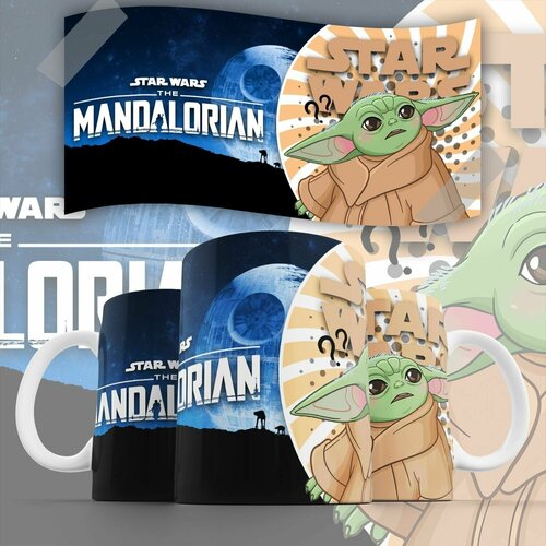 Кружка "Mandalorian / Мандалорец" Forte Print 330мл