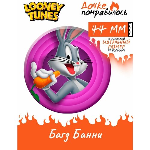 Значки на рюкзак Looney Tunes набор Луни Тюнз Багз Банни