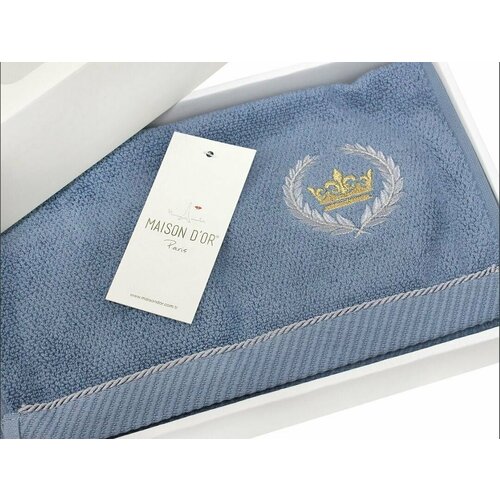 Подарочный набор полотенец-салфеток 30х50 (4) Maison Dor PIERRE LOTI голубой