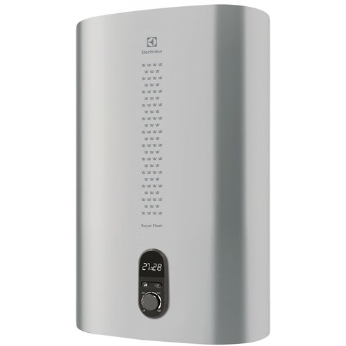 Проточный электрический водонагреватель Electrolux EWH 80 Royal Flash Silver, серый серебристый