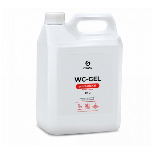 Grass Средство для чистки сантехники WC-gel канистра 5,3 кг