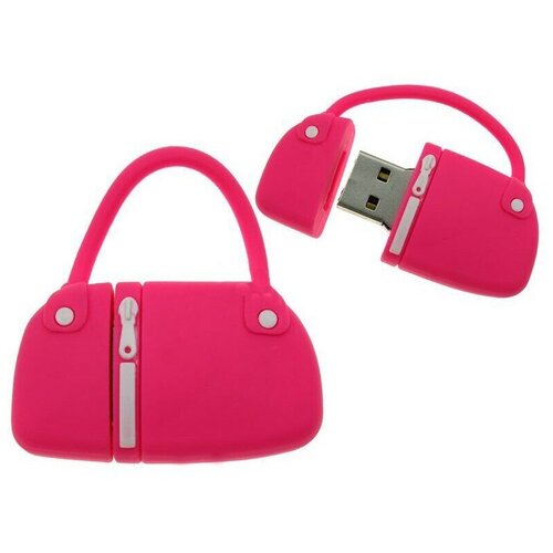 Подарочный USB-накопитель сумочка розовая 256GB USB 3.0 оригинальная флешка