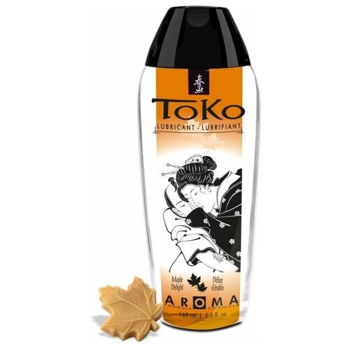 Интимный гель TOKO Maple Delight с ароматом кленового сиропа - 165 мл.