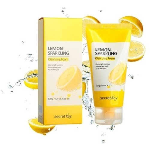 Secret Key Пенка для умывания с экстрактом лимона LEMON SPARKLING Cleansing Foam