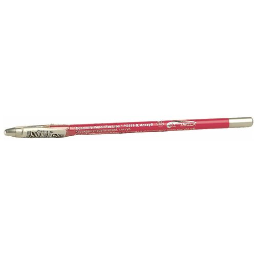Sitisilk Карандаш косметический для губ с точилкой Cosmetic Pencil For Lips, арт. PS 611-B, тон 010, дерево 1.7 г