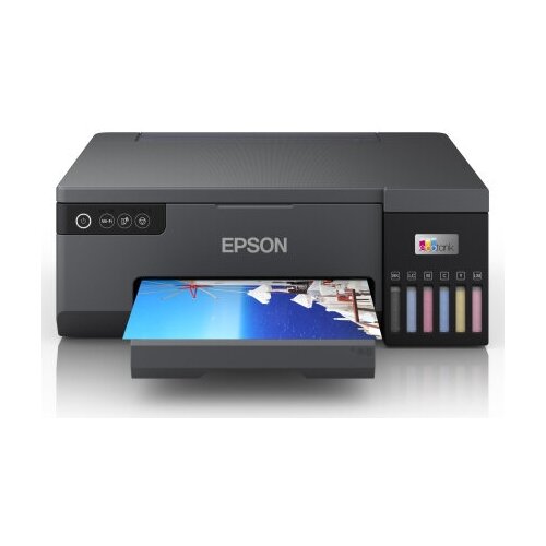 Принтер струйный Epson L8058, цветн, A4, черный