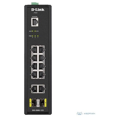 Коммутатор промышленный управляемый D-link DIS-200G-12S/A1A