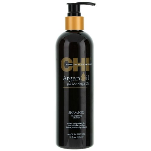 CHI Argan Oil Shampoo - Восстанавливающий шампунь на основе масла Аргана 739 мл