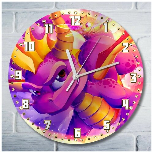 Настенные часы УФ игры Spyro Reignited Trilogy - 6593