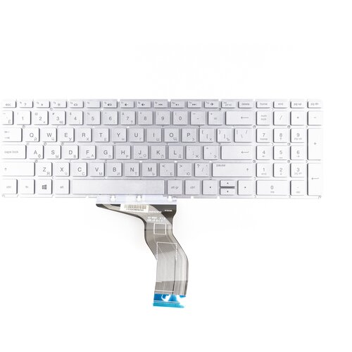Клавиатура для HP 15s-fq серебро p/n: L63578-031