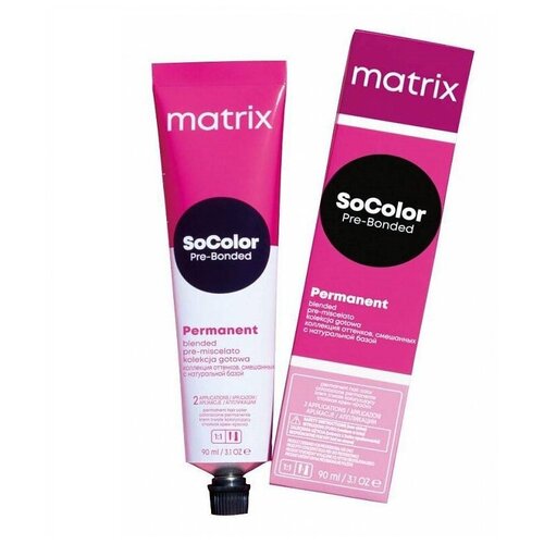 Matrix SOCOLOR Pre-Bonded - Матрикс соколор Стойкая краска для волос, 90 мл - Соколор Пре Бондед 6RC+ Темный блондин красно-медный+