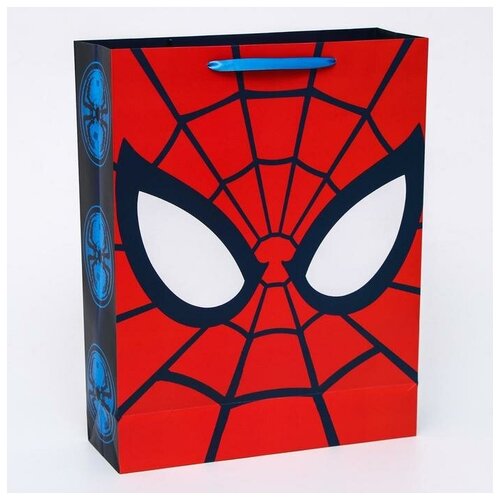 Пакет ламинированный вертикальный "Ты- супергерой", Человек-паук, 31 х 40 х 11 см