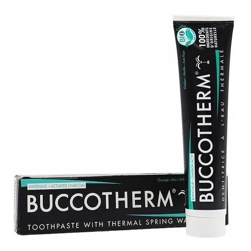 Зубная паста Buccotherm с углем