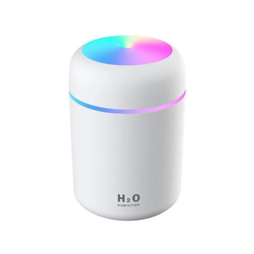 Мини-увлажнитель воздуха H2O Humidifier ночник Аромадиффузор, ультразвуковой, белый
