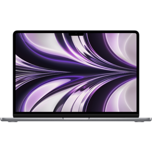 13.6" Ноутбук Apple MacBook Air 13 2022 2560x1664, Apple M2 3.5 ГГц, RAM 8 ГБ, LPDDR5, SSD 512 ГБ, Apple graphics 10-core, macOS, RU, MLXX3RU/A, серый космос