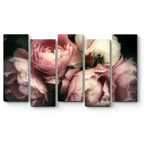 Модульная картина Прекрасные розы 100x58