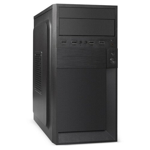 EXEGATE Корпуса EX291142RUS Корпус Minitower BAA-105-01-AAA450 mATX, БП AAA450 с вент. 8см, 4 USB, аудио, черный