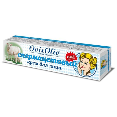 Ovis Olio Крем для лица Овечье масло Спермацетовый, 44 мл