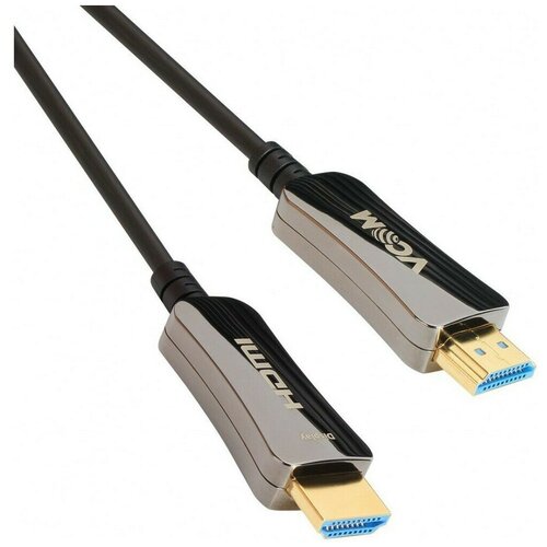 Активный оптический кабель HDMI 19M/M, ver. 2.0, 4K@60 Hz 20m VCOM