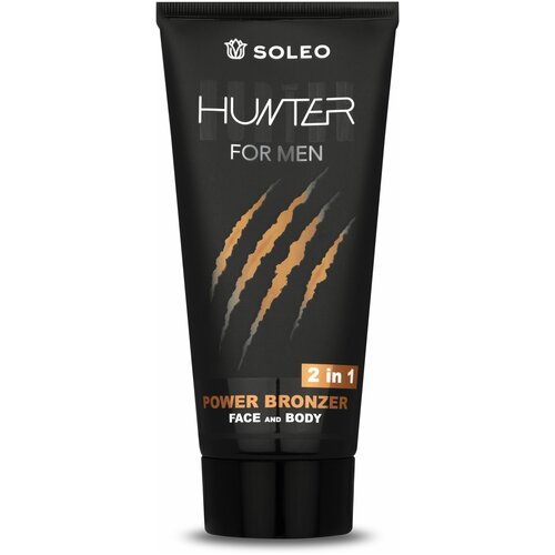 Крем-автобронзатор для загара в солярии SOLEO для мужчин Hunter 150 мл
