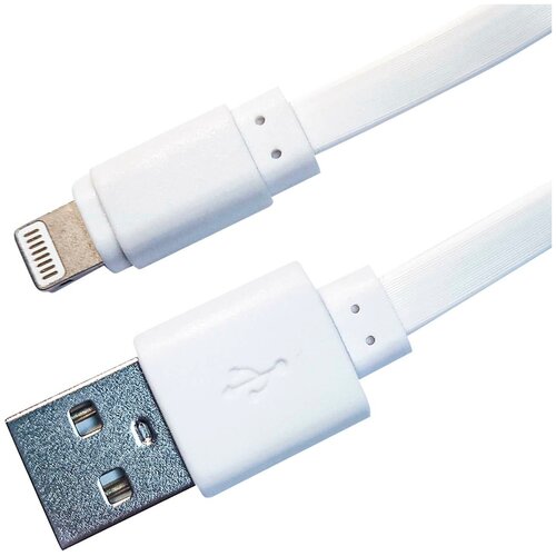 Кабель Lightning Gal 2857 плоский USB A - 8pin 2А L=1,5m GAL