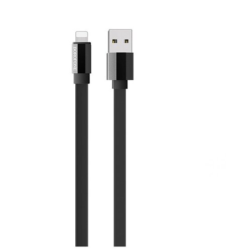 Кабель USB - Lightning 1.2м Borofone BU8 Glory - Черный