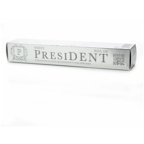 Зубная паста Ежедневное отбеливание ТМ President (Президент)