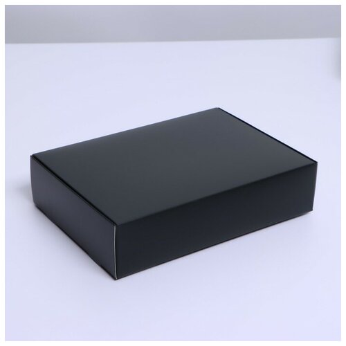 Коробка складная «Чёрная», 21 х 15 х 5 см