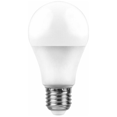 Лампа светодиодная LED 7вт Е27 белая | код. 25445 | FERON (5шт. в упак.)