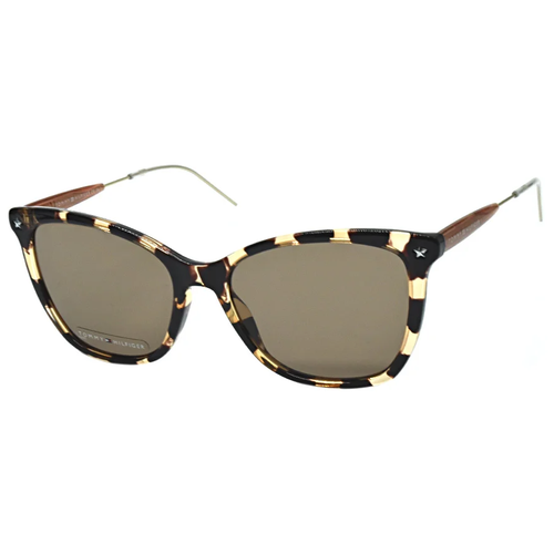 Солнцезащитные очки TOMMY HILFIGER, коричневый