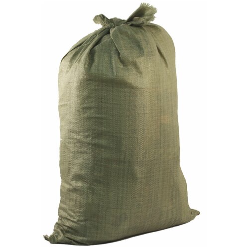 Мешки для мусора КНР до 50 кг, 100 шт, 95х55 см, для строительного, бытового, зеленые 601911