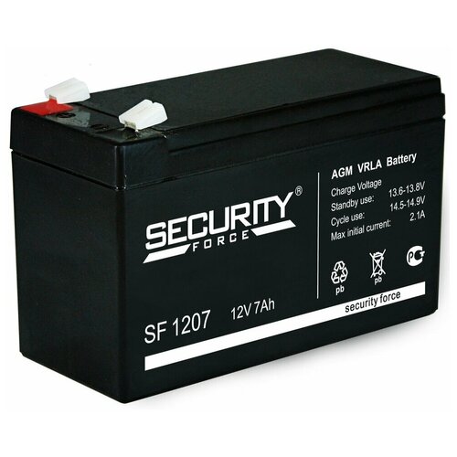 Аккумулятор для ИБП Security Force 1207