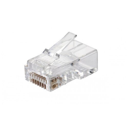 Коннектор RJ45 для витой пары разъём RJ-45 штекер TP-8P8C UTP CAT5e Ripo 20 шт в упаковке 003-400001/20