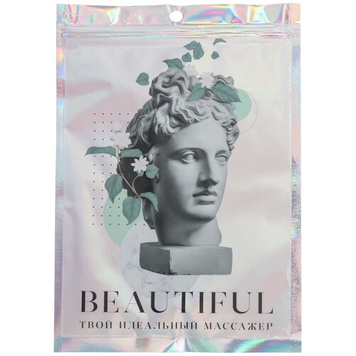 Art Beauty массажёр гуаша, кальцит и серпентин beautiful 1 шт.