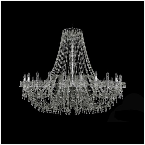 Хрустальная люстра 1410/24/530 Ni V0300 Bohemia Ivele Crystal
