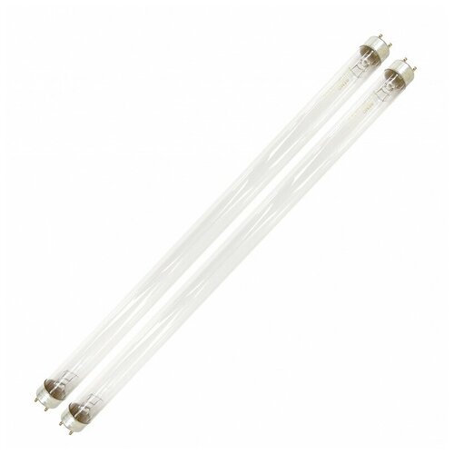 Комплект бактерицидных безозоновых ламп для рециркуляторов 2х15Вт/ Лампа ультрафиолетовая G13