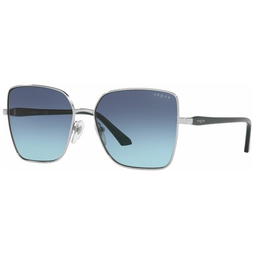 Солнцезащитные очки Vogue eyewear, голубой, серебряный