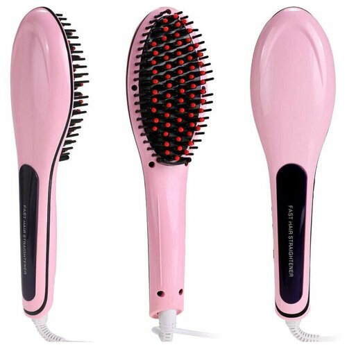 Расческа - выпрямитель fast hair straightener hqt-906