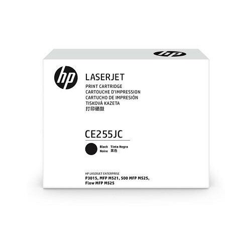 HP Картридж оригинальный HP CE255JC 55X черный повышенной емкости, контрактный 14.5K