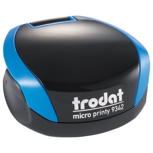 Оснастка для печати Trodat Micro Printy (d=42мм, синий, карманная) (163187)