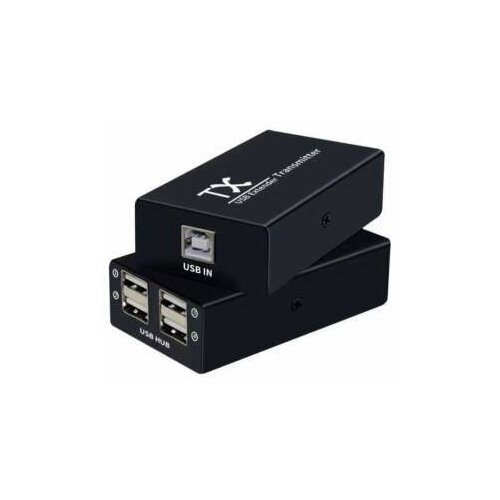 Удлинитель USB (extender) до 60 м по витой паре, 4 порта | ORIENT VE01U4P