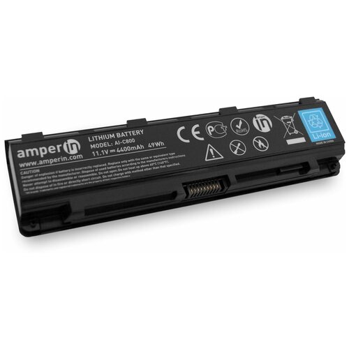 Аккумуляторная батарея Amperin для ноутбука Toshiba Satellite P855 11.1V (4400mAh)