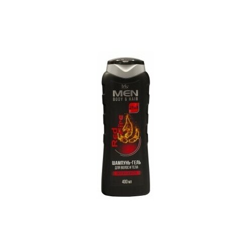 IRIS cosmetic Iris MEN Шампунь-гель для волос и тела RED FIRE 400мл