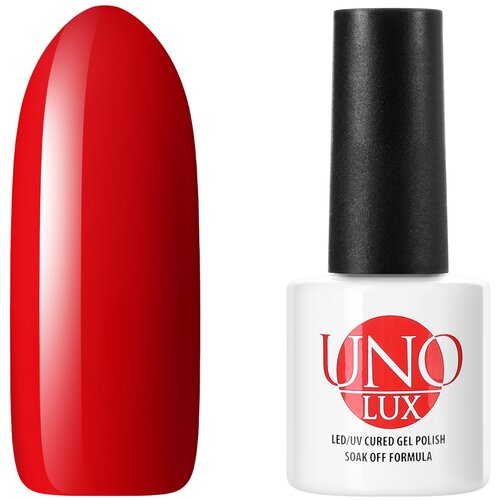 Гель лак для ногтей UNO LUX, Hot Chili, 8 мл