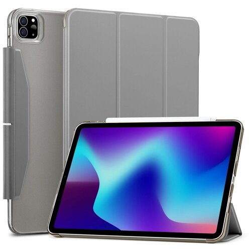 Чехол книжка ESR Ascend Trifold Case для Apple iPad Pro 12.9 - серый