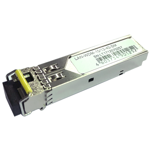 SFP трансивер Lanmaster LAN-WDM-15/13-40-SM