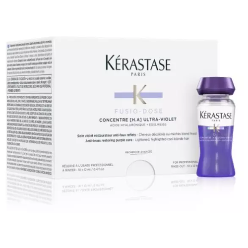 Kerastase Fusio Dose Concentré [H. A] Ultra-Violet - Концентрат для светлых волос 10 х 12 мл