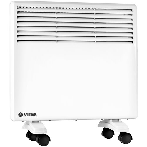 Конвектор VITEK VT-2183, 1 кВт, 20 м², колеса в комплекте, белый