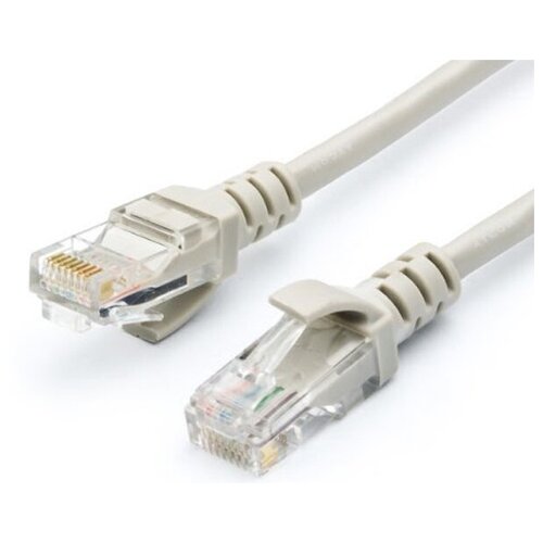 Сетевой кабель ATcom RJ45 cat.5e UTP 7.5m Grey АТ9165