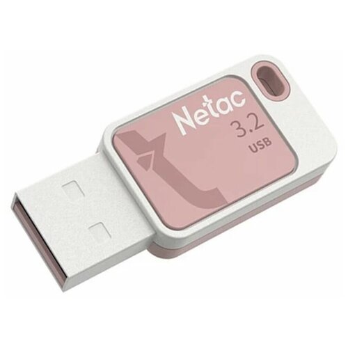 Флешка Netac UA31 256 ГБ, 1 шт., розовый